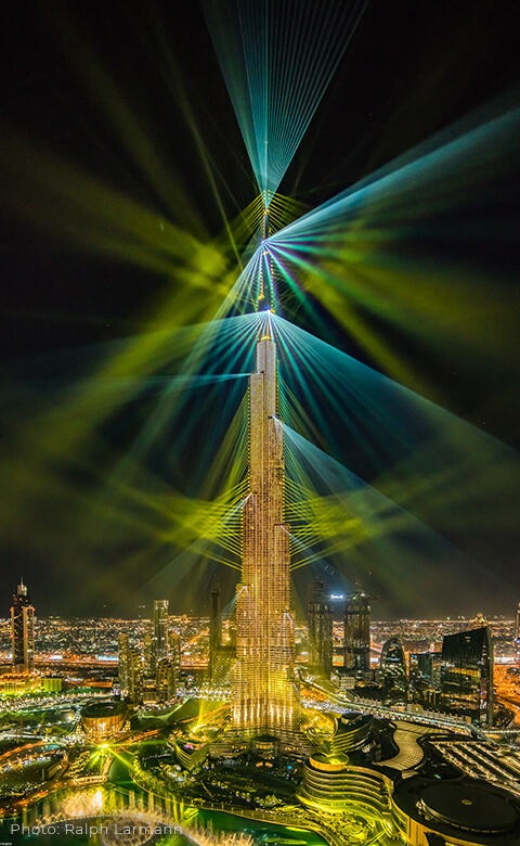 Light Up 2018 - The record breaking NYE light show