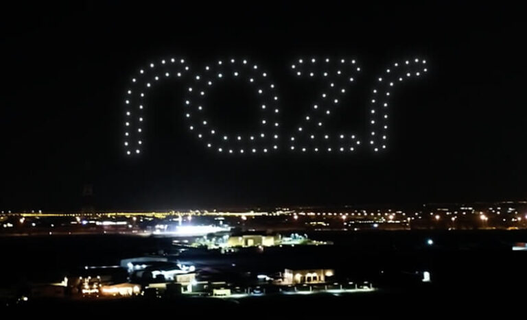 Unique drone show creation & design - AO Drones